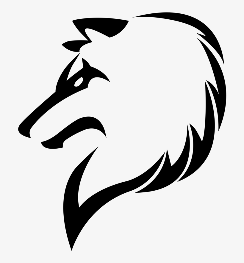 Native Tribal Wolf Symbol