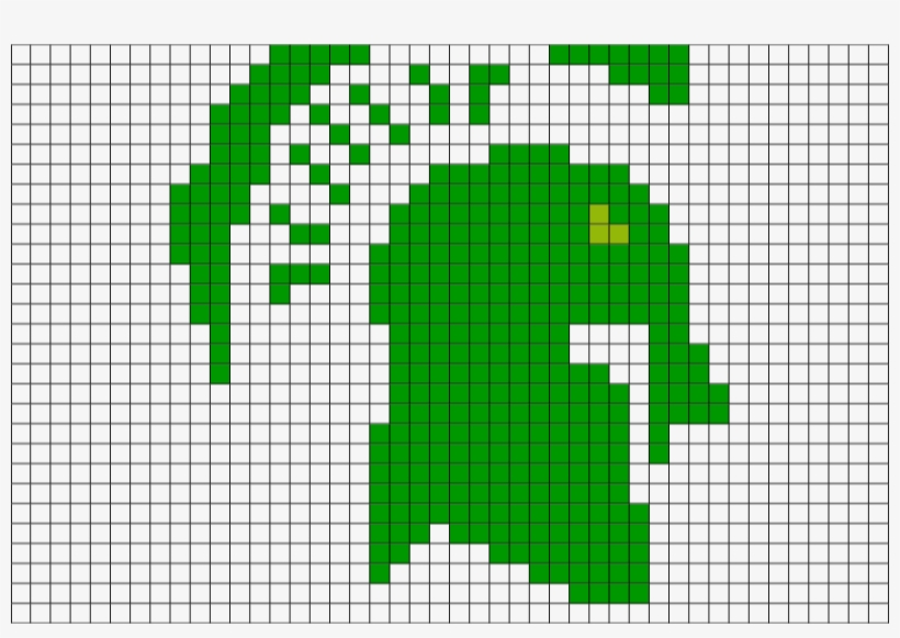 Pixel Art Michigan State Logo - 880x581 PNG Download - PNGkit