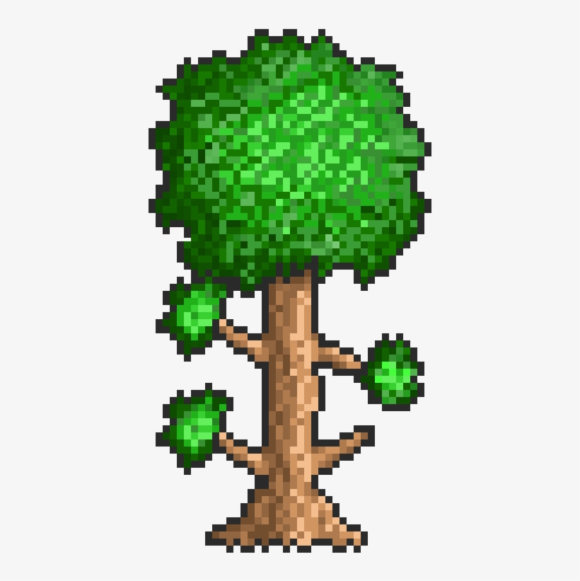 Tree - Terraria Tree Logo Png - 1180x850 PNG Download - PNGkit