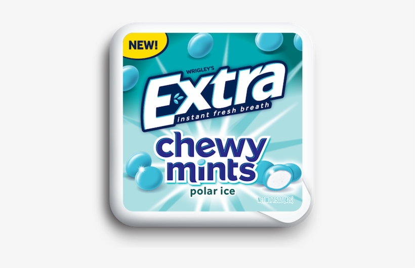 Extra Chewy Mints - 500x486 PNG Download - PNGkit