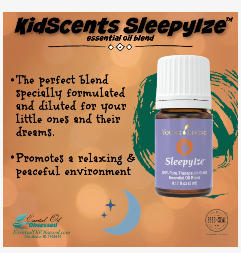 Kidscents Sleepyize™ Essential Oil Blend - 1080x1080 PNG Download - PNGkit
