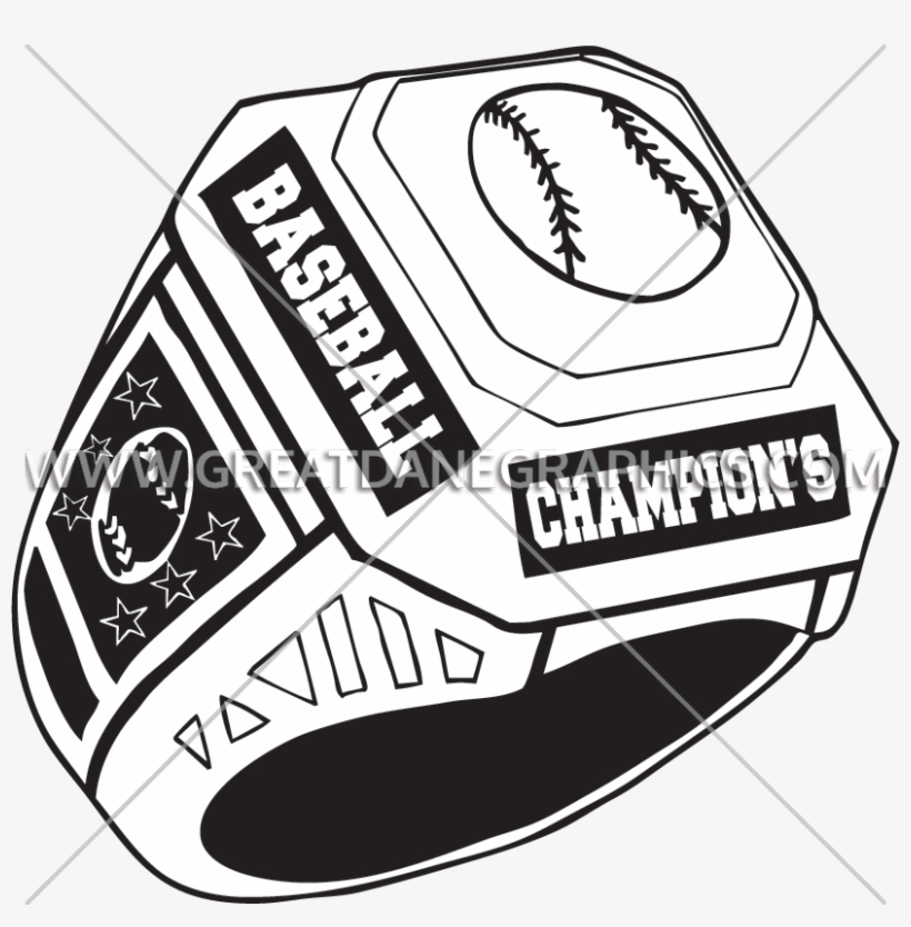 Download Transparent Baseball Clipart Ring - Basketball Championship ...