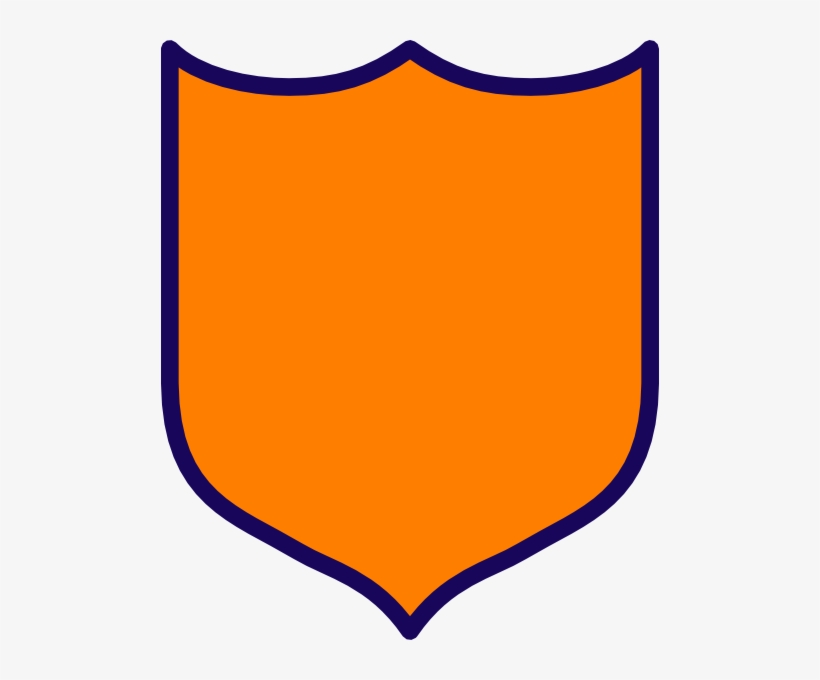Orange Shield Clip Art - Orange Shield Logo Png - 498x600 PNG Download ...