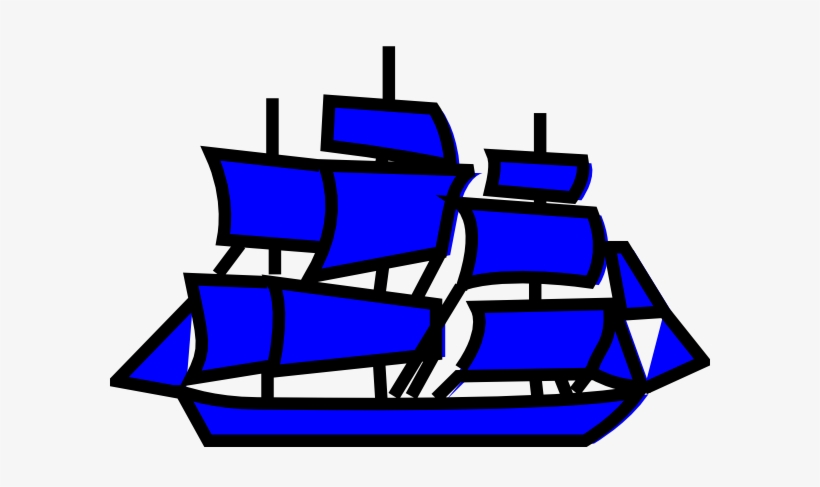 How To Set Use Blue Boat Svg Vector - 600x407 PNG Download - PNGkit
