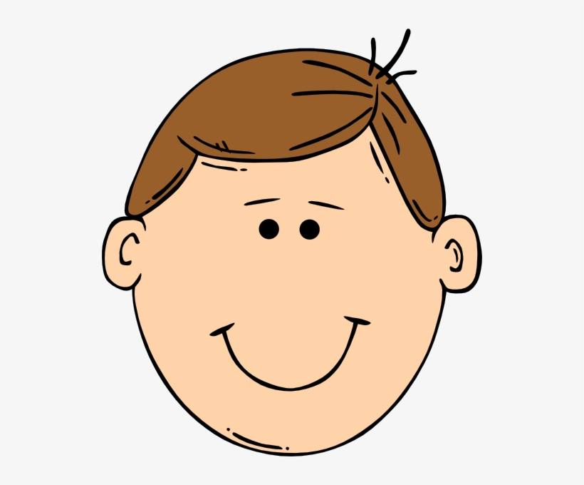 Boy Head Svg Clip Arts 534 X 600 Px - 534x600 PNG Download - PNGkit