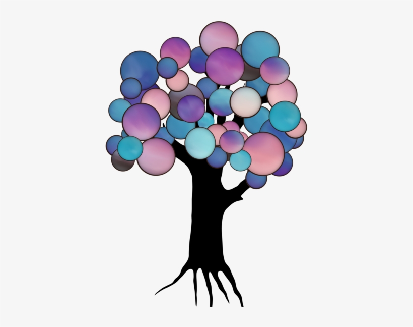 Whimsical Bubble Tree Png Art - Clip Art - 900x599 PNG Download - PNGkit