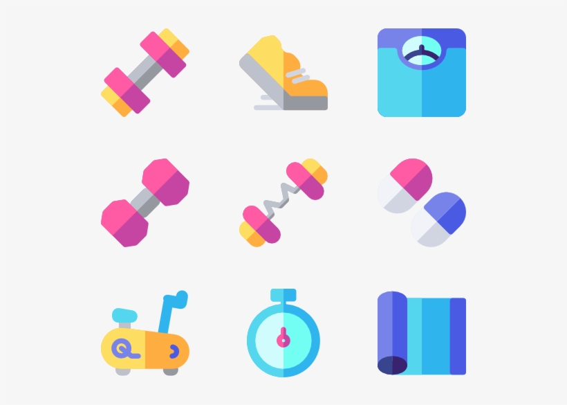 Dumbbell Icons - Free Transparent Dumbbell Icon - 600x564 PNG Download ...