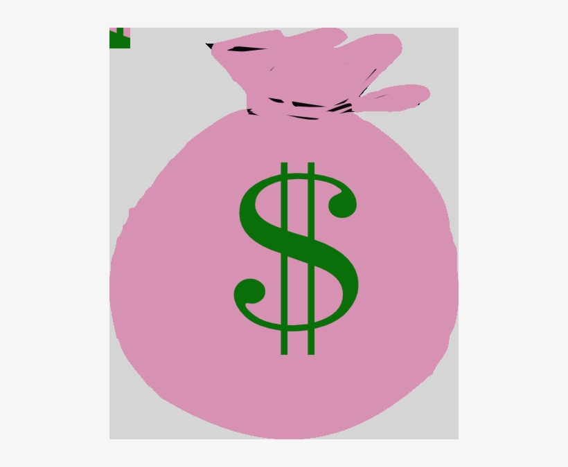 Pink Money Clipart - 504x595 PNG Download - PNGkit