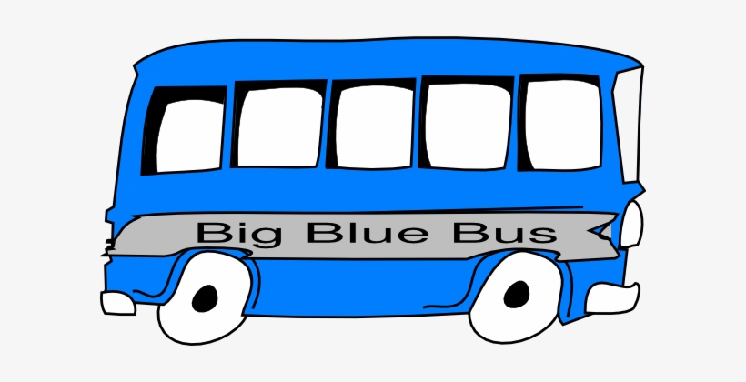 Big Blue Bus Svg Clip Arts 600 X 340 Px - 600x340 PNG Download - PNGkit