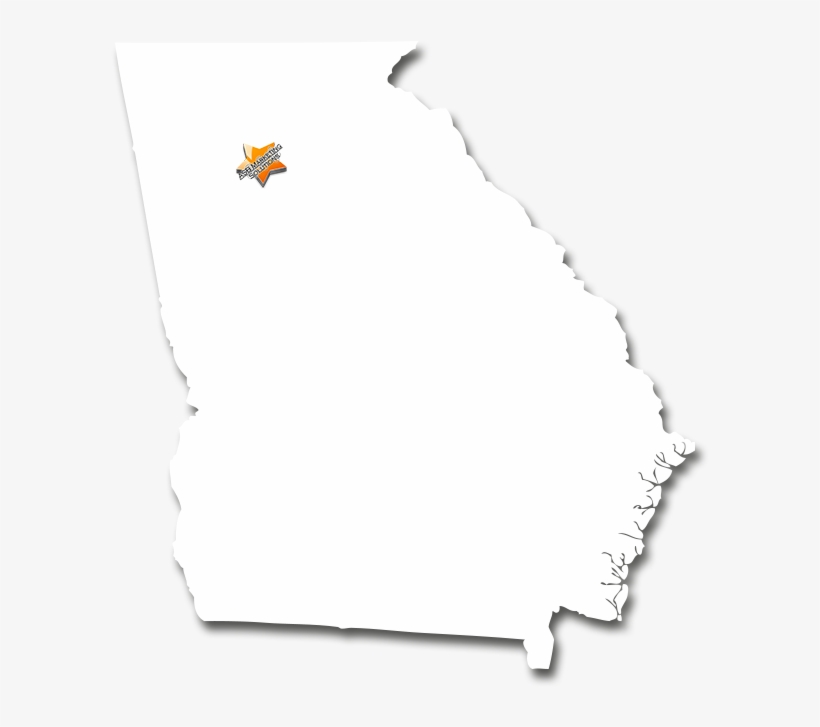Map Of Georgia - 1024x768 PNG Download - PNGkit
