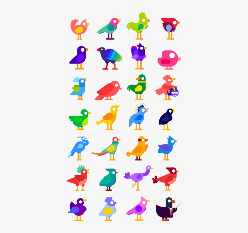 Inanutshell Kurzgesagt Patreon Bird Army - Kurzgesagt Birds - 400x700 ...