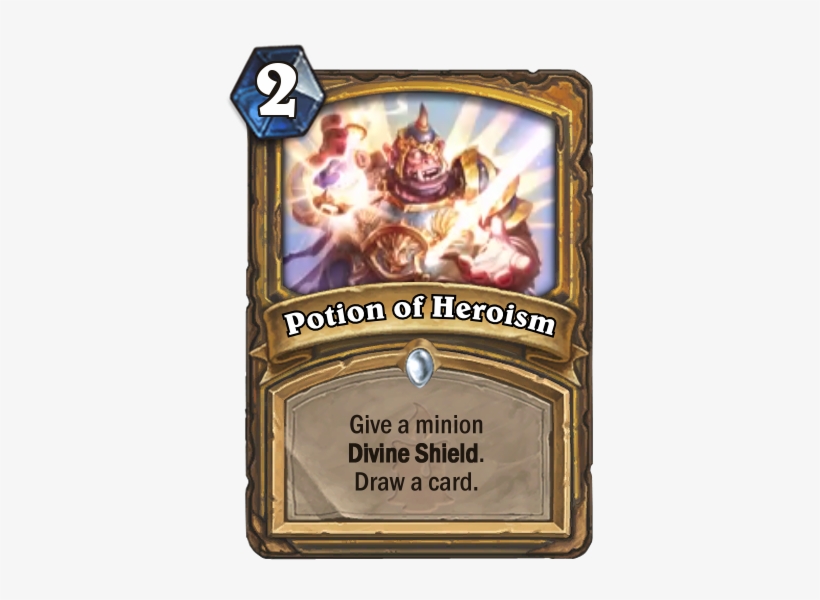 Potion Of Heroism Paladin Spell Common Knc 🐘 2 Mana - 5 Mana Paladin ...