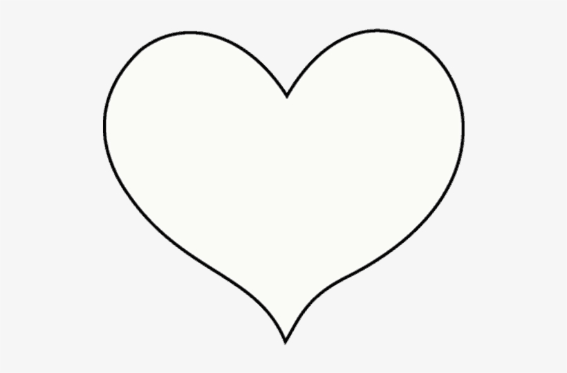 Download Transparent Hand Drawn Heart Sticker - White Heart Icon No ...