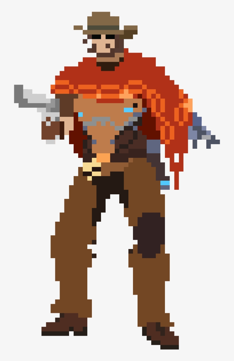 Full Mccree From Overwatch - Cartoon - 1280x1280 PNG Download - PNGkit