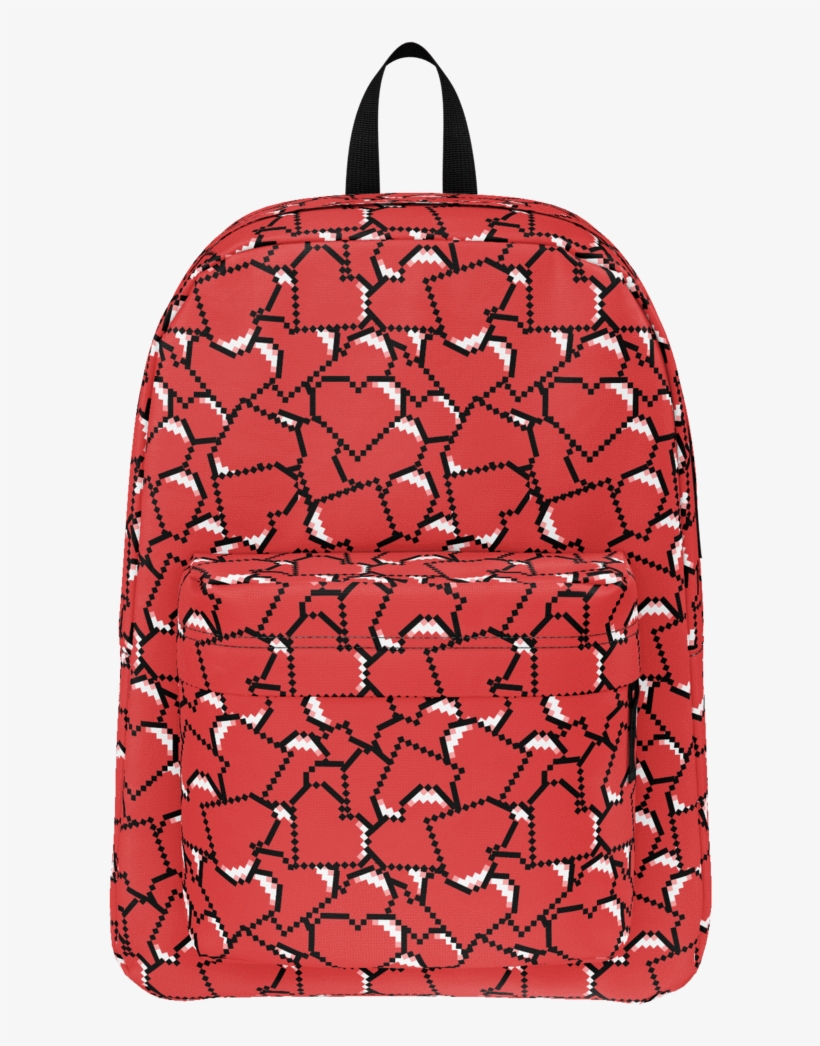 Pixel Heart Backpack - Backpack - 1024x1024 PNG Download - PNGkit