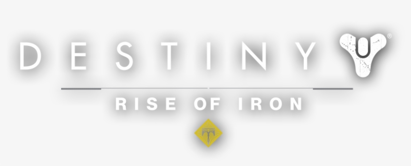 Destiny Rise Of Iron Png - Logo - 849x309 PNG Download - PNGkit