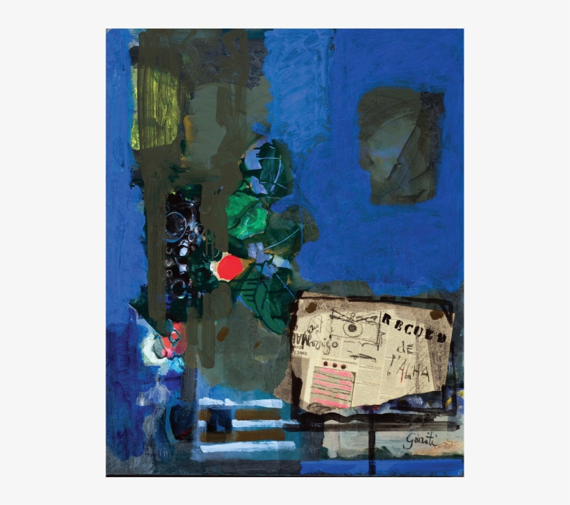 La Partition • Mixed Media On Canvas • 39 3/8 X 31 - Modern Art ...