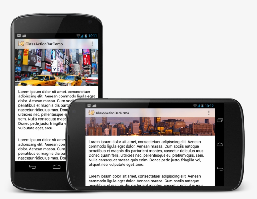 Glassactionbar - Blur Action Bar Android - 1000x720 PNG Download - PNGkit