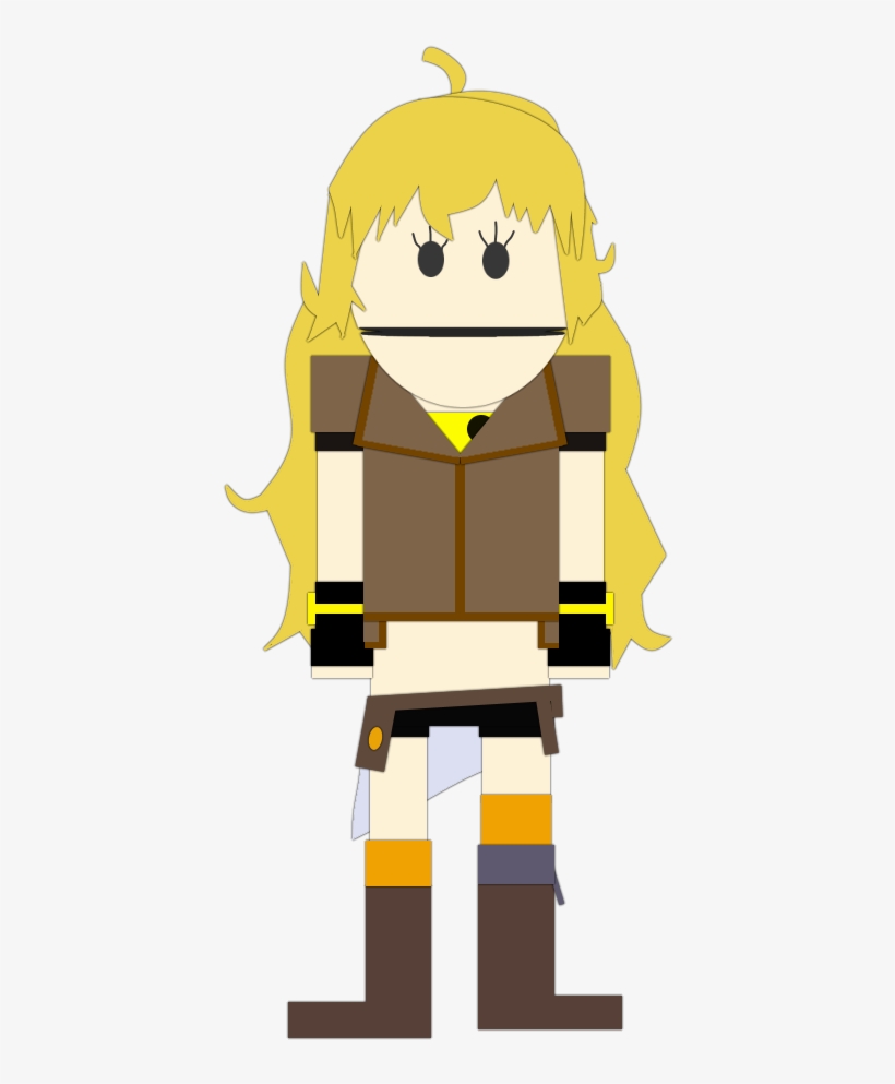 Download Transparent Yang Xiao Long Yellow Cartoon - Yang Xiao Long ...
