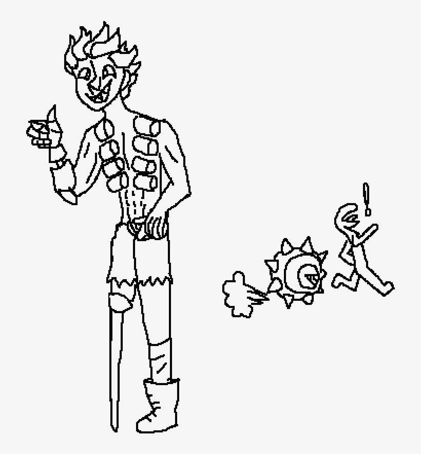 Junkrat - Drawing - 1000x1000 PNG Download - PNGkit