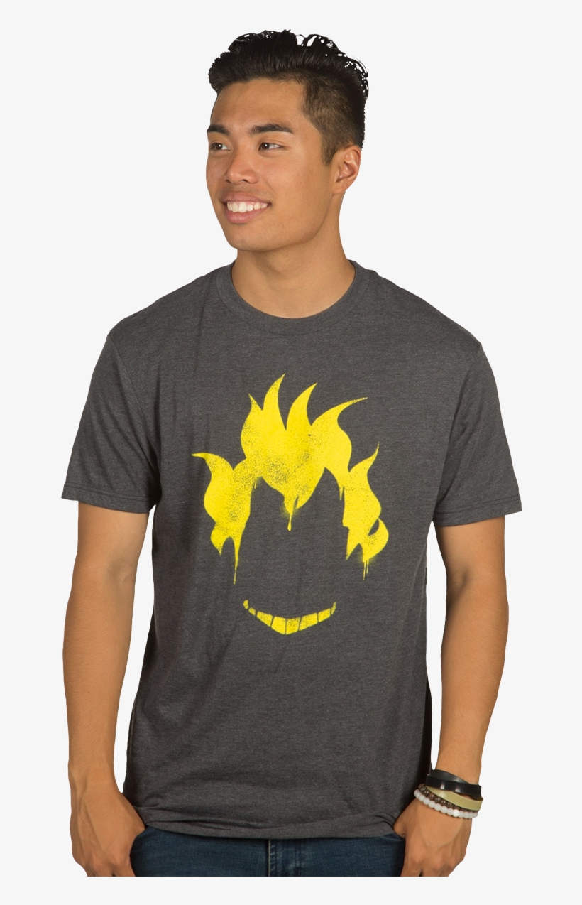 Overwatch Spray Tee Overwatch Junkrat Icon T-shirt - 651x1200 PNG ...