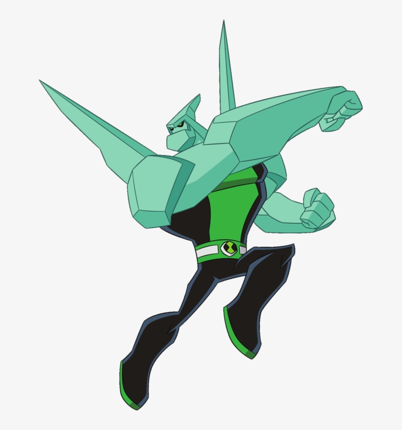 Png - Ben 10 Diamondhead Png - 661x797 PNG Download - PNGkit