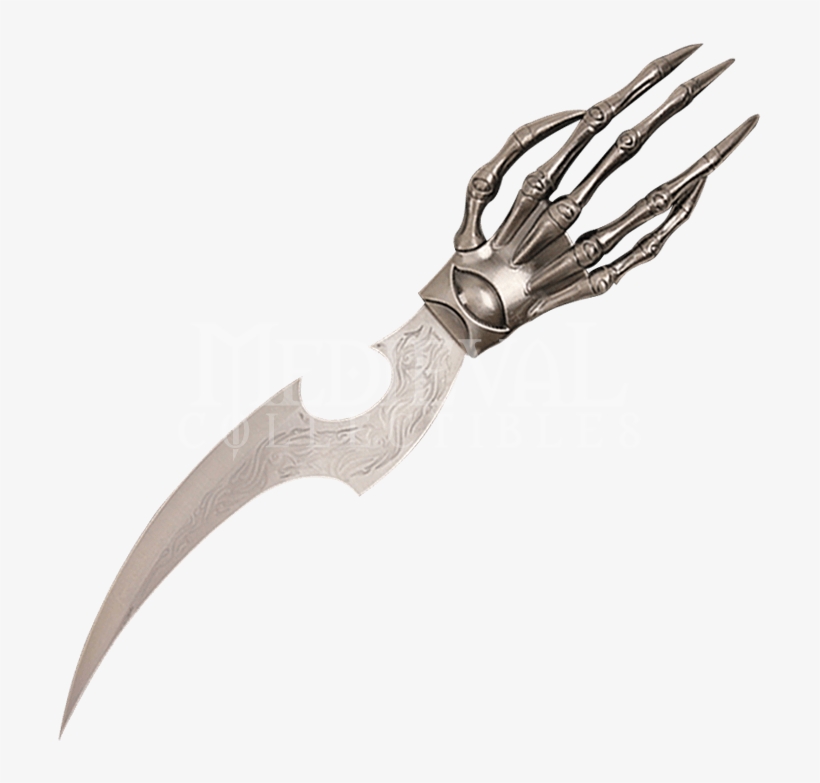 Skeleton Hand Dagger - Dagger - 703x703 PNG Download - PNGkit