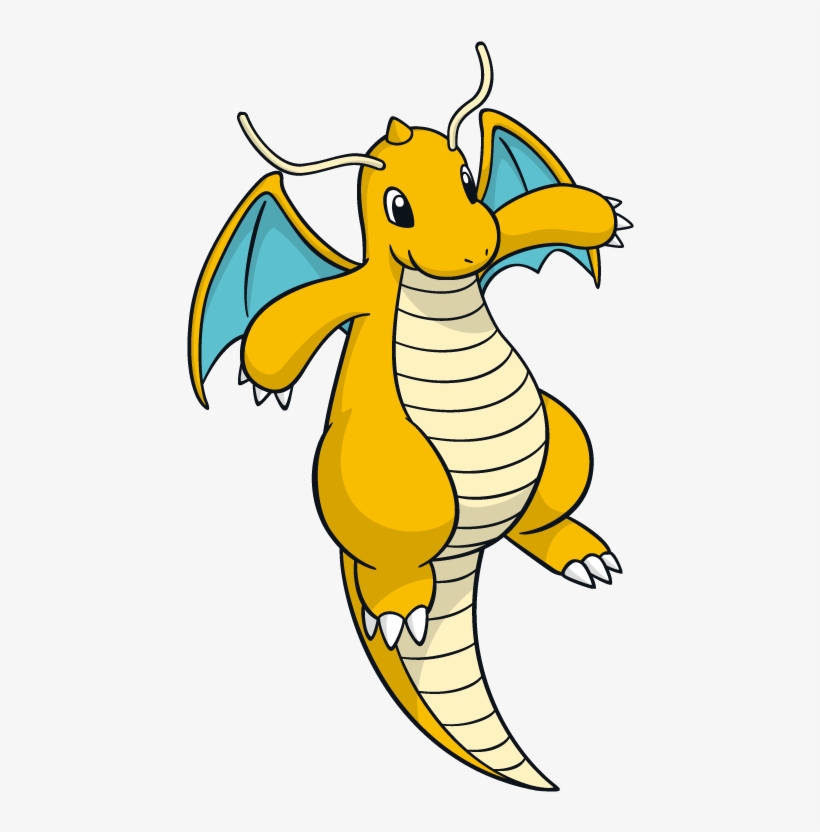 Dragonite Pokemon Character Vector Art - Dragonite Clipart - 800x800 ...