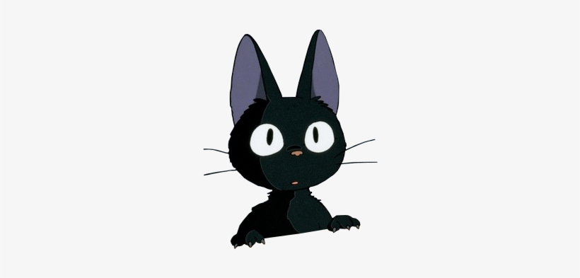 Download Transparent Anime, Cat, And Kiki's Delivery Service Image ...