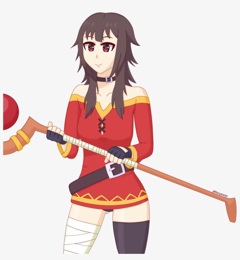 Mario6493 On Twitter - Older Megumin - 1109x1200 PNG Download - PNGkit