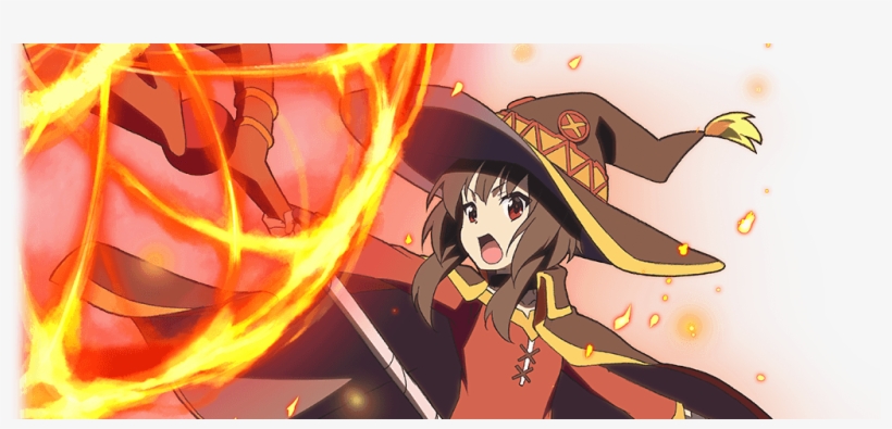Angry Megumin - 1024x444 PNG Download - PNGkit