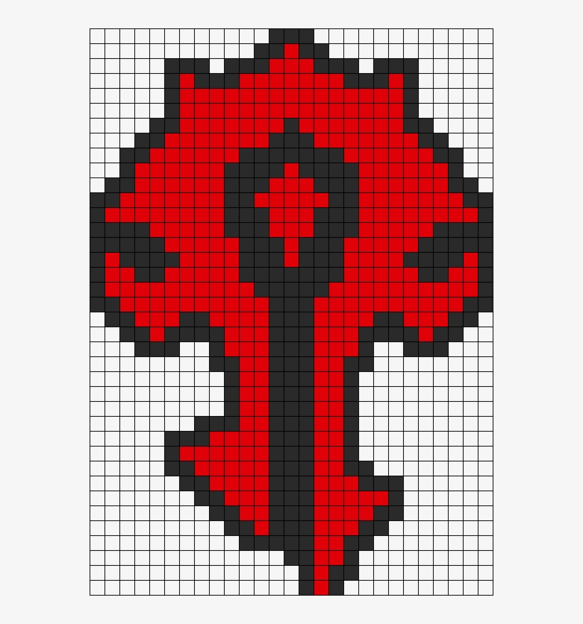 Horde Symbol Perler Perler Bead Pattern / Bead Sprite - Horde Logo ...
