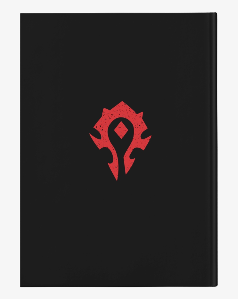World Of Warcraft "for The Horde" Hard Cover Journal - Horde Symbol ...