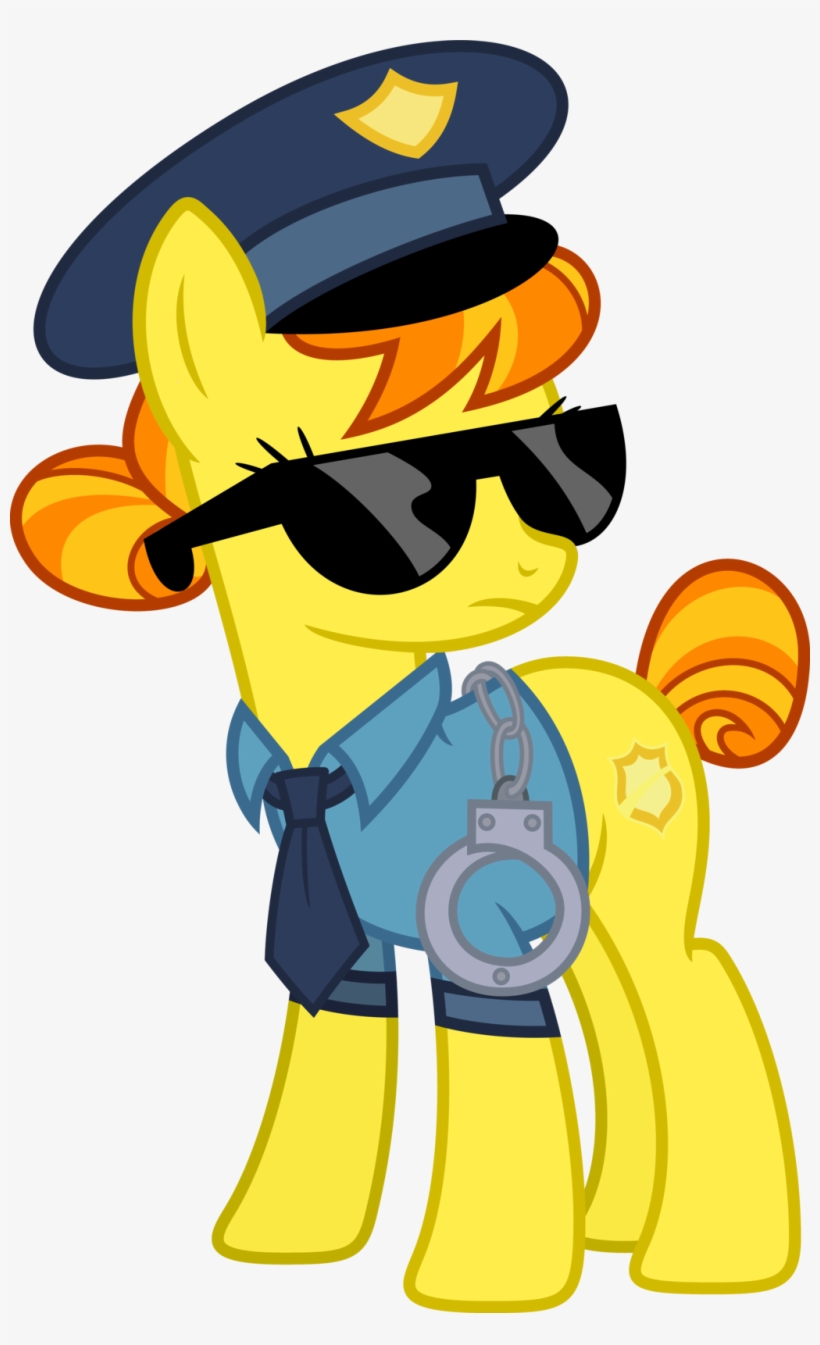 Blah23z, Copper Top, Cuffs, Hat, Necktie, Police, Police - Mlp Police ...