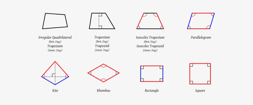 Download Transparent Quadrilaterals - Svg - Other Types Of ...