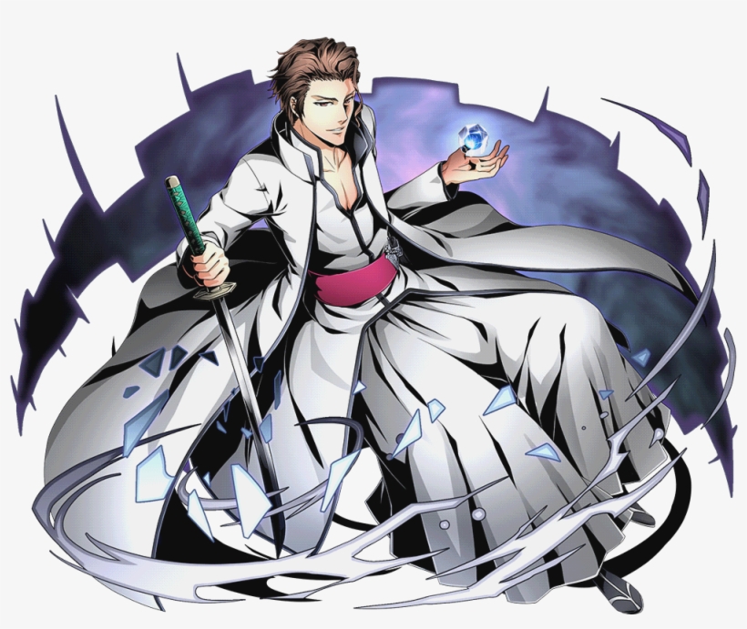 Download Transparent Bleach// Sosuke Aizen - Sosuke Aizen - PNGkit