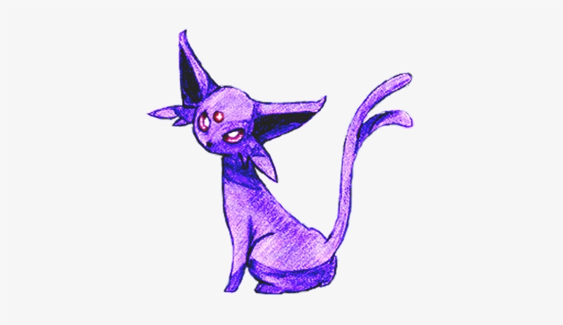 Espeon - Cat Playing With Yarn - 410x421 PNG Download - PNGkit