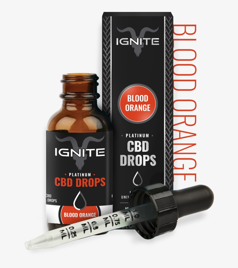 Blood Orange Drops - Ignite Cbd Pen - 1000x1000 PNG Download - PNGkit