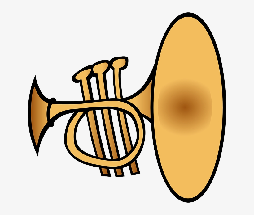 Trumpet, Music, Musical Instrument - Trumpet Clipart - 640x616 PNG ...