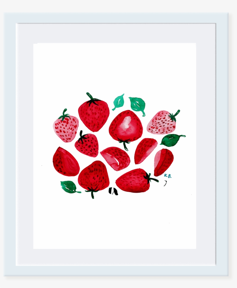 Strawberry - Art - 1080x1080 PNG Download - PNGkit