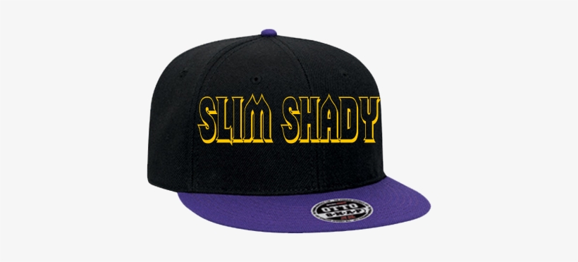 Slim Shady Eminem - Wool Blend Flat Visor Pro Style Snapback Caps ...