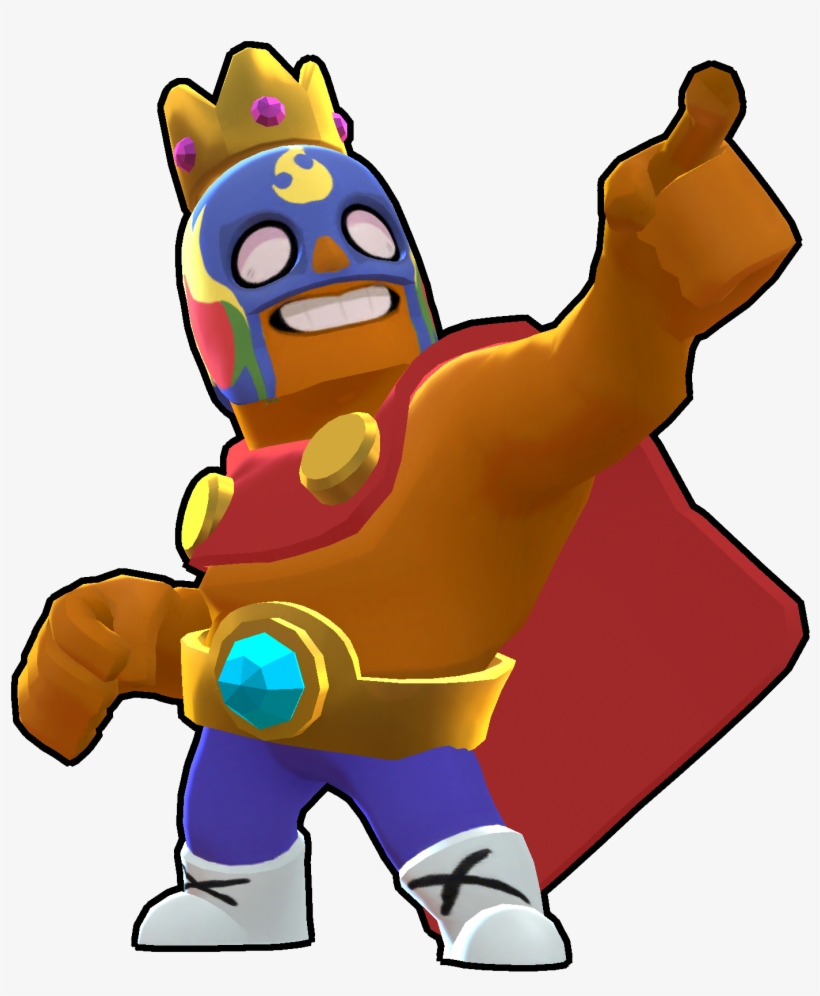 Download Transparent El Primo Skin-el Rey - El Primo Brawl Stars - PNGkit