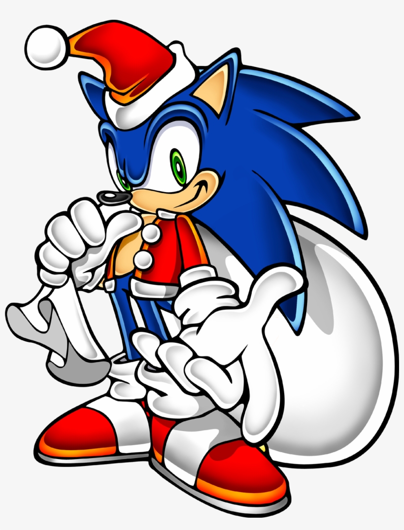 Sonic The Hedgehog Clipart Sonic Adventure - Christmas Sonic The ...