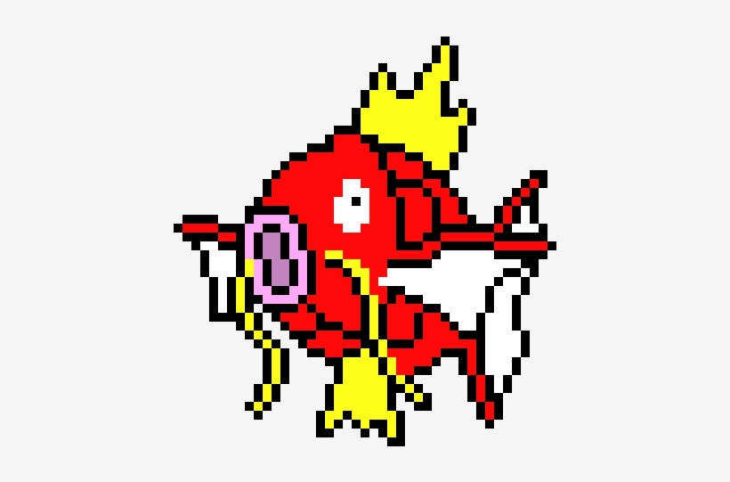 Magikarp - Magikarp Pixel - 480x490 PNG Download - PNGkit