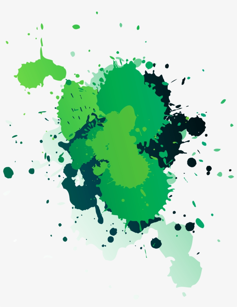 Share This Article - Green Paint Splatter Png - 1250x1556 PNG Download ...