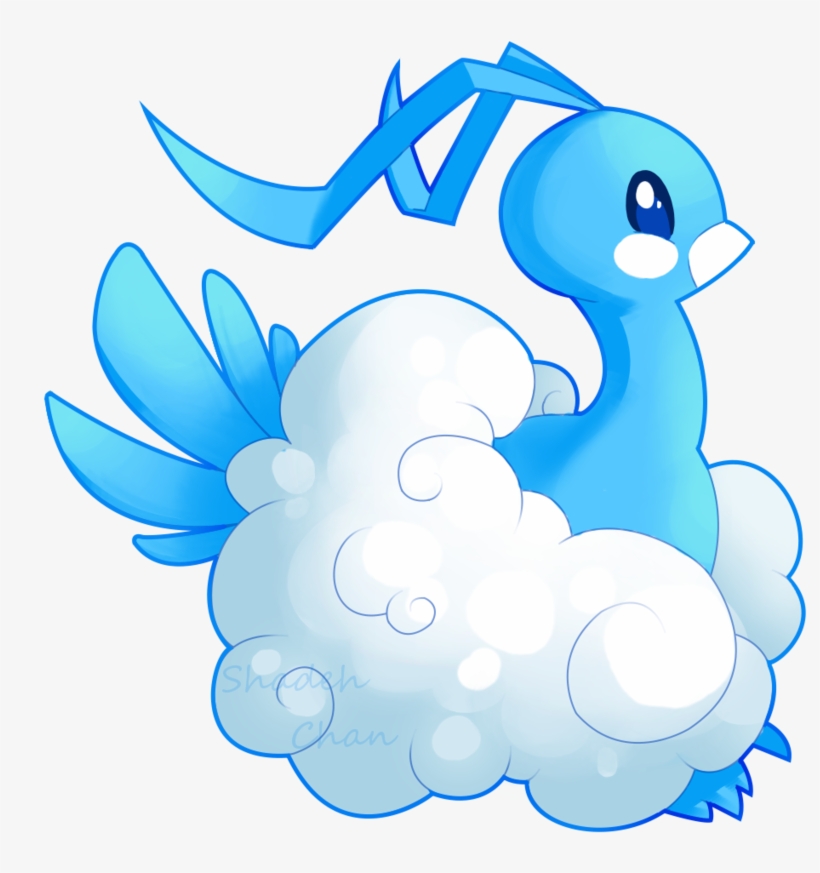 Lil Altaria By Nell Of Shadows - Cute Altaria - 868x920 PNG Download ...