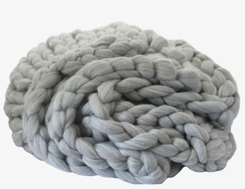 Wool Over Our Eyes Arm Knitted Blanket - Wool - 1500x1500 PNG Download ...