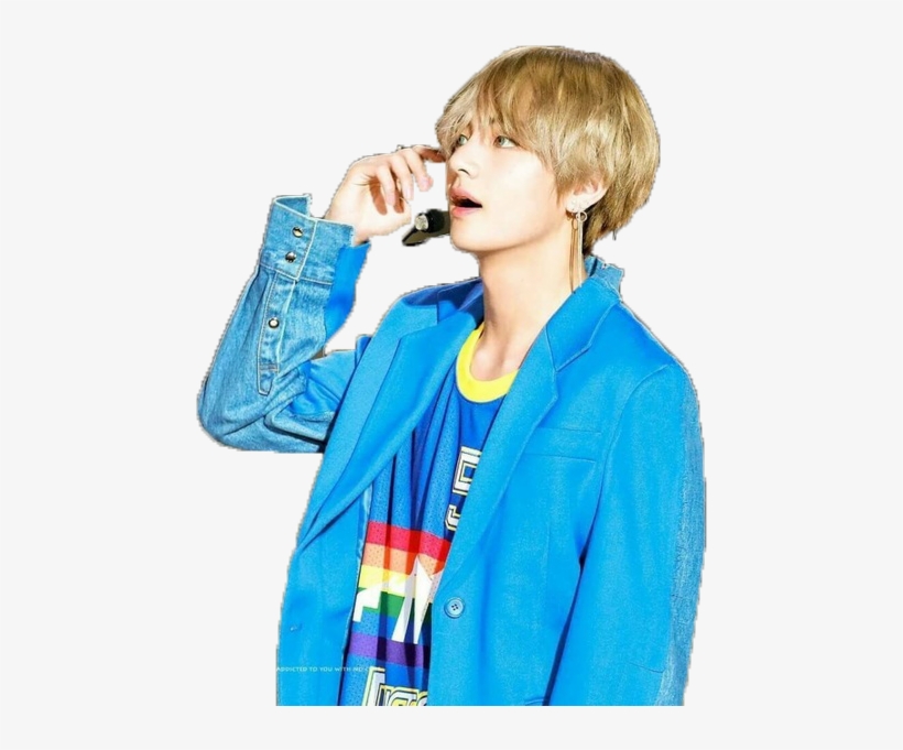 Bts, Taehyung, And V Image - Transparent Bts V Png - 500x749 PNG ...