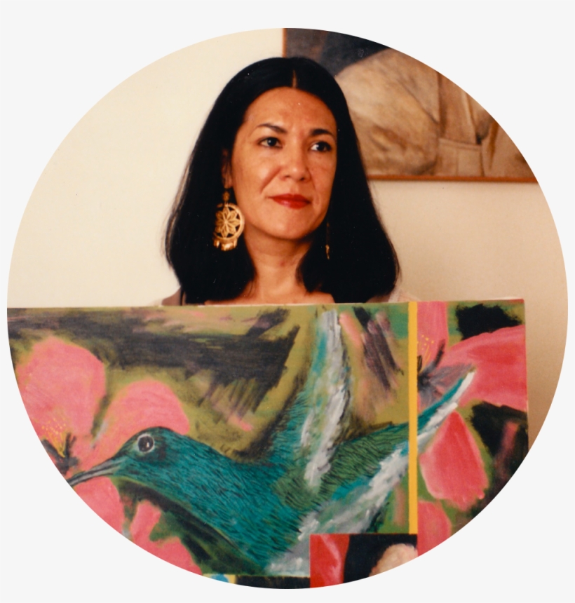 “like Her Poetry, Ana Castillo's Paintings Sear Into - Art - 1000x1000 ...