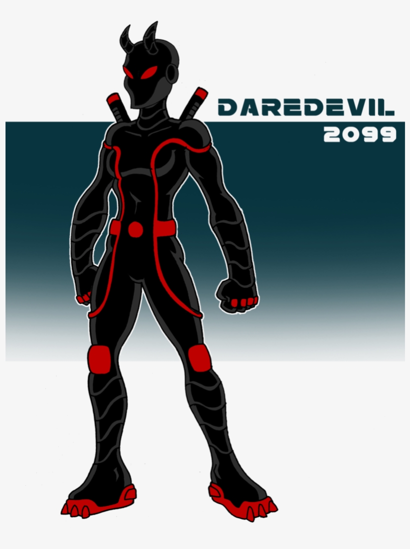 2099 By Mcslackerton On Deviantart - Daredevil Redesign Deviantart ...